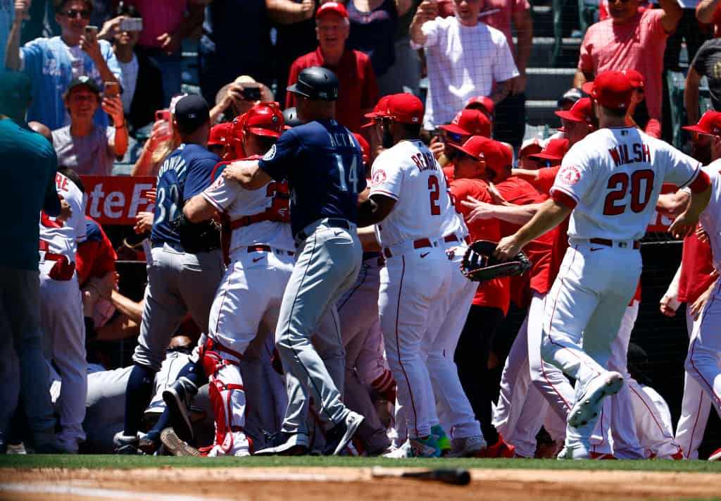 Fallout From Angels-Mariners Brawl Shows A Long List Of Suspensions