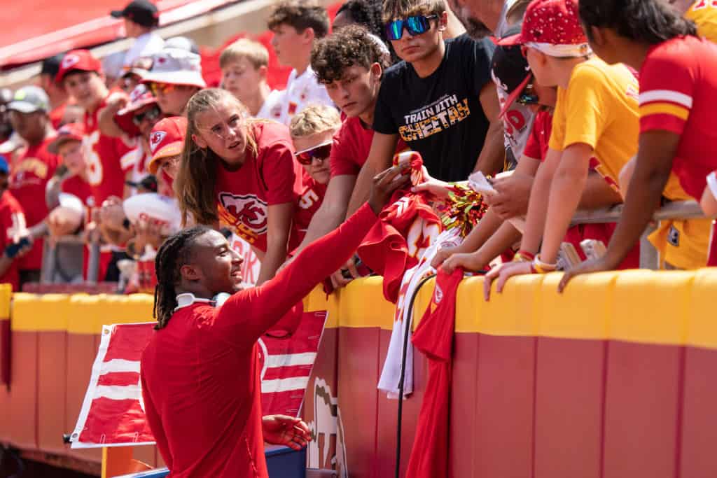 Chiefs Fans Are Already Lined Up Ready For Thursday Night