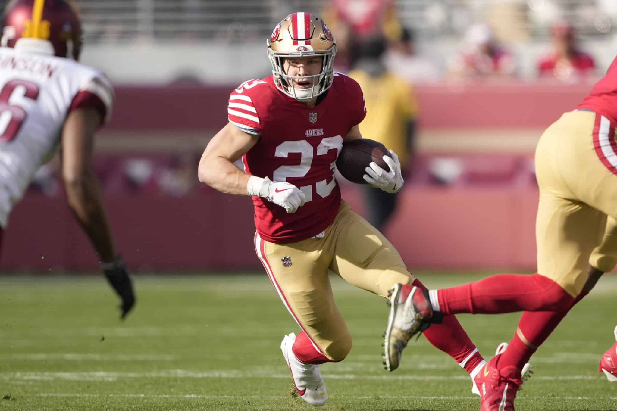 Numbers Illustrate The Boost Christian McCaffrey Gave The 49ers