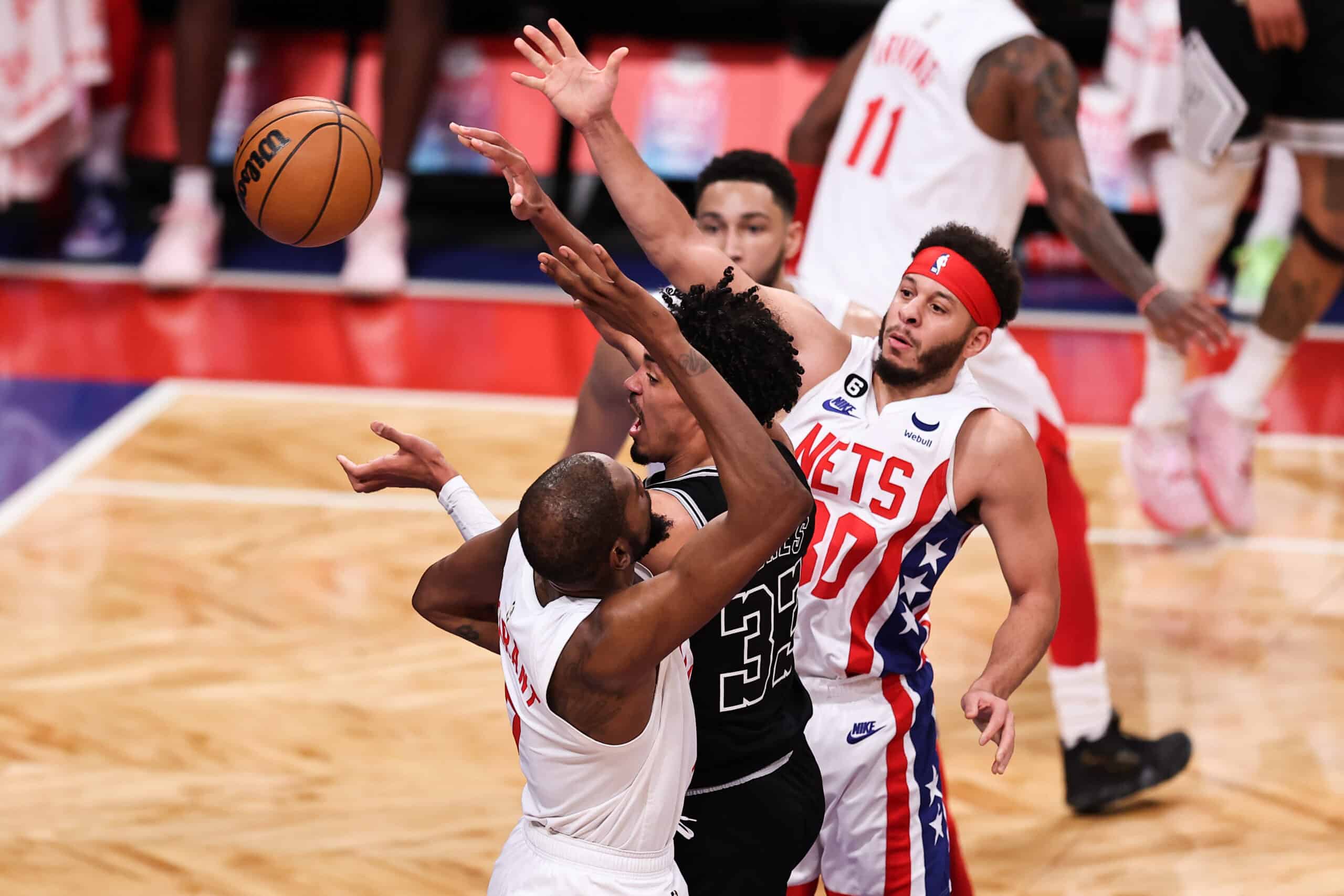 A Soccer Superstar Attended Monday Night's Nets Game