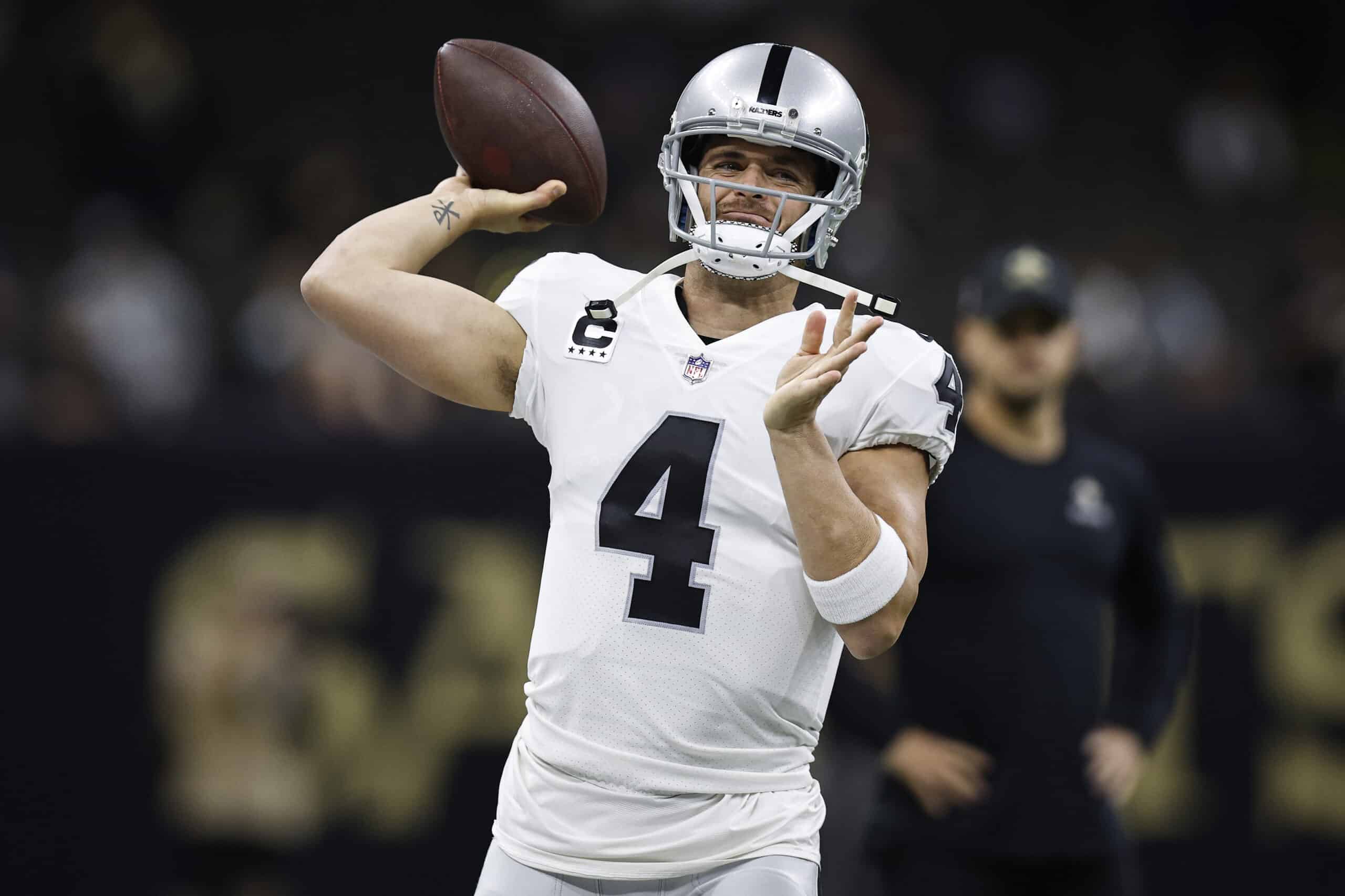 Jets Player Offers To Give Derek Carr His Jersey Number