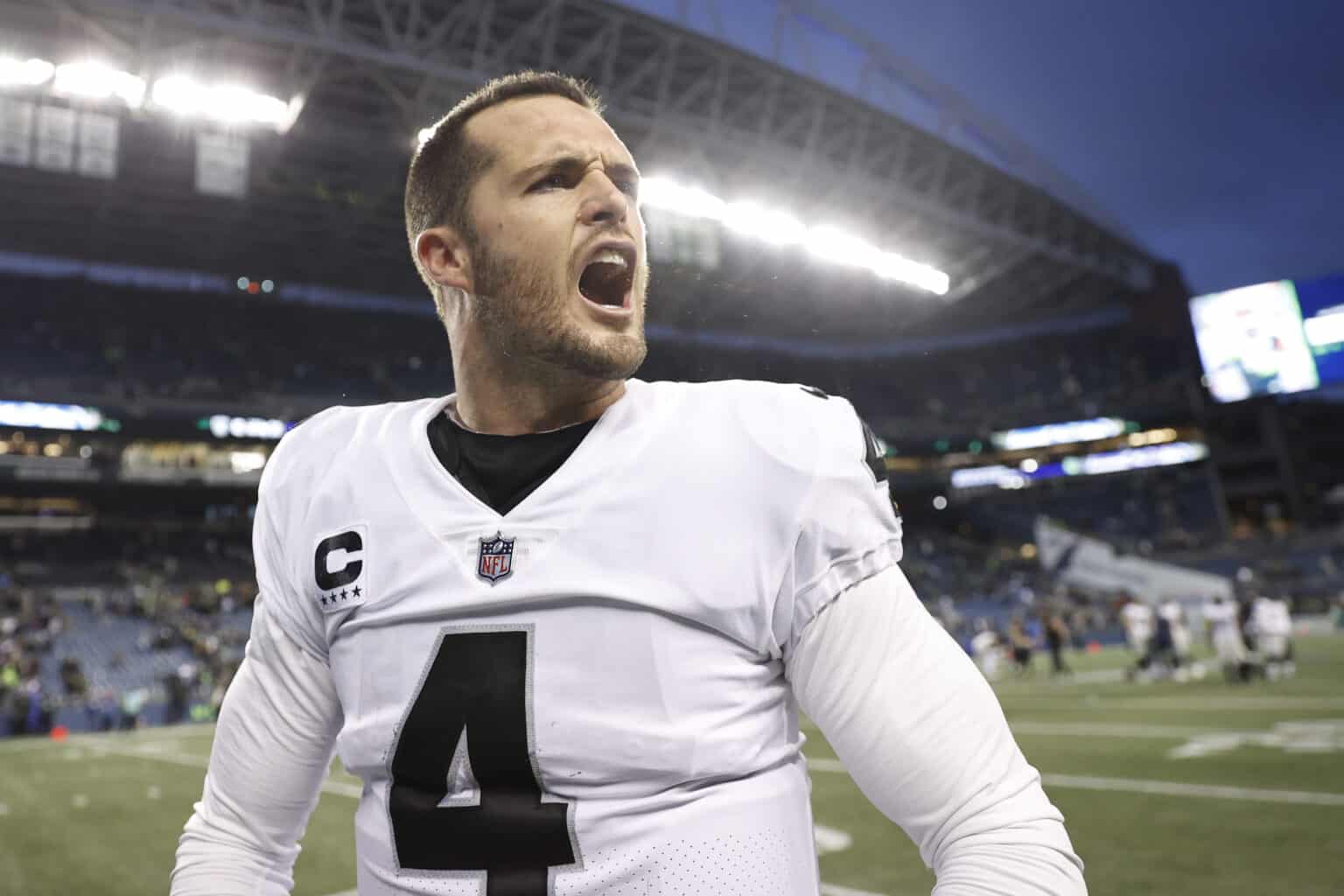NFL Fans Get First Glimpse Of Derek Carr In His New Uniform