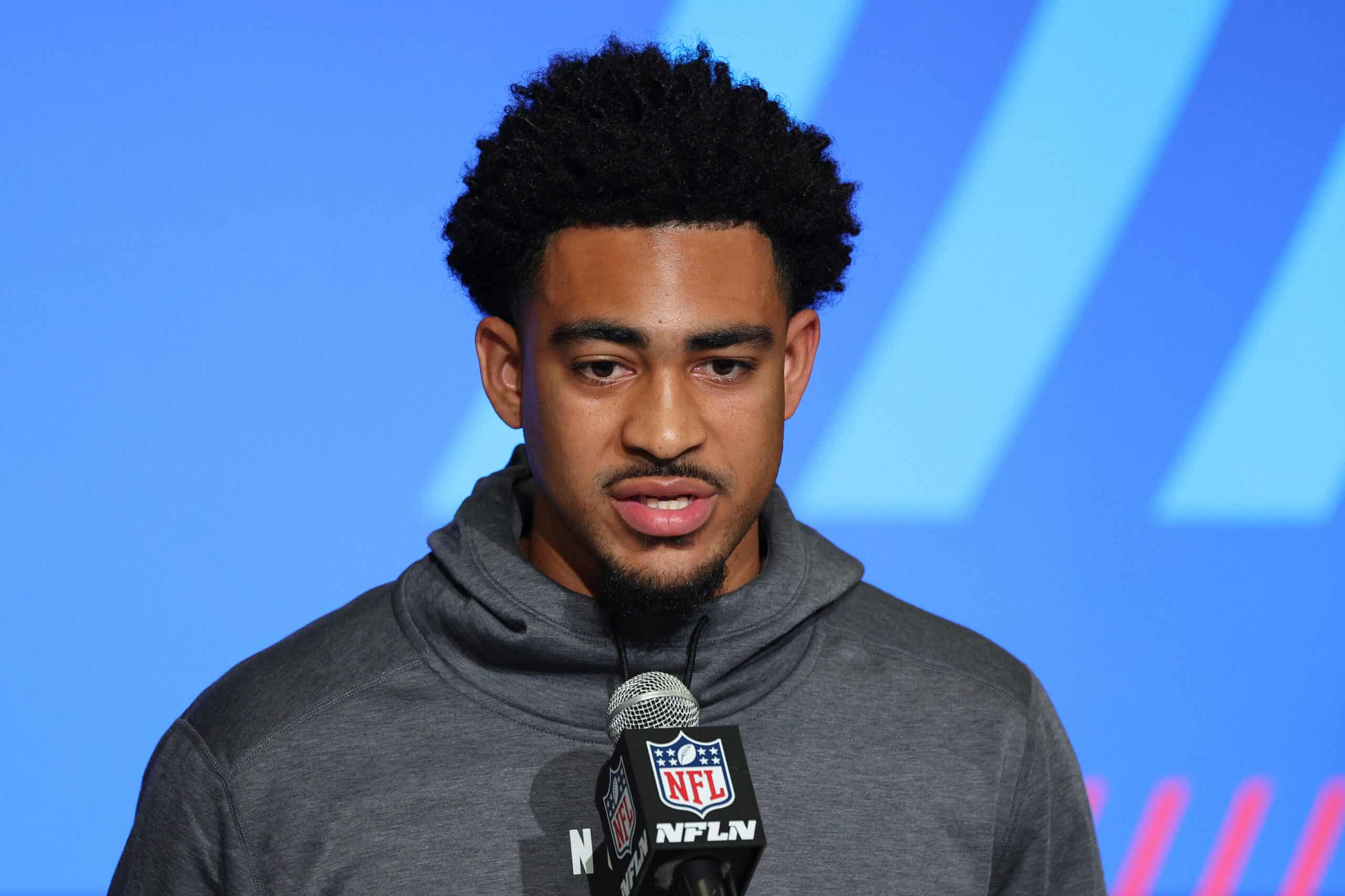 NFL Fans React To Bryce Young's Official Weight And Height