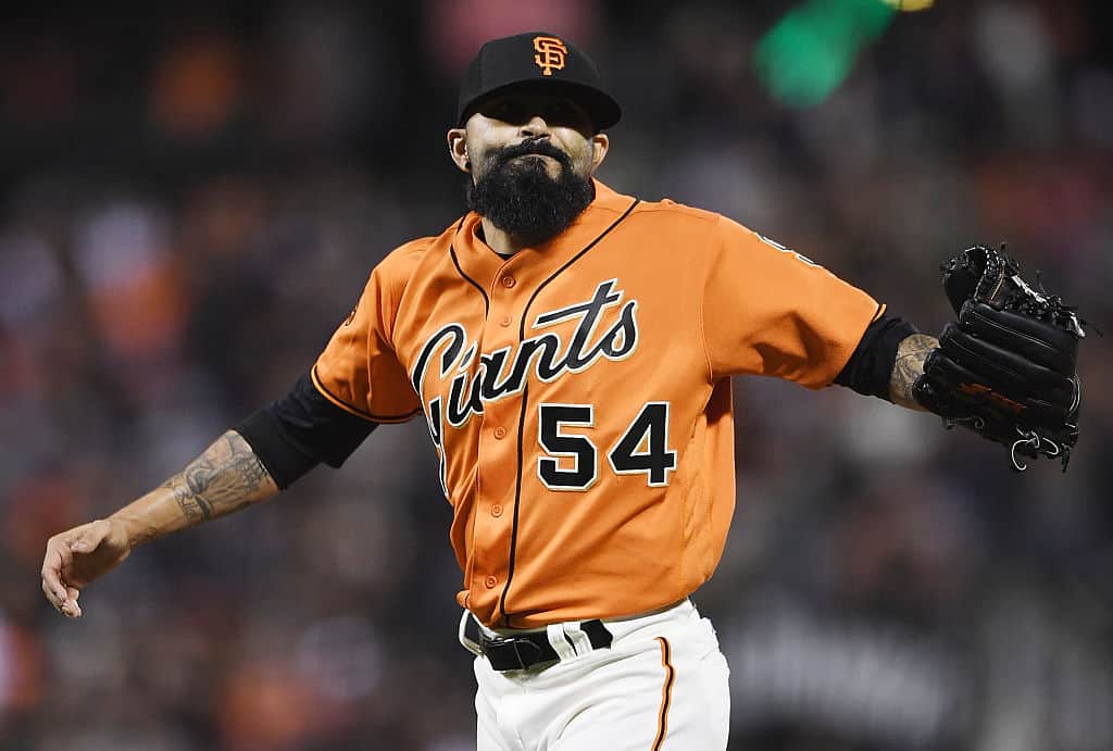 The Giants Thanked Sergio Romo In A Special Send-Off