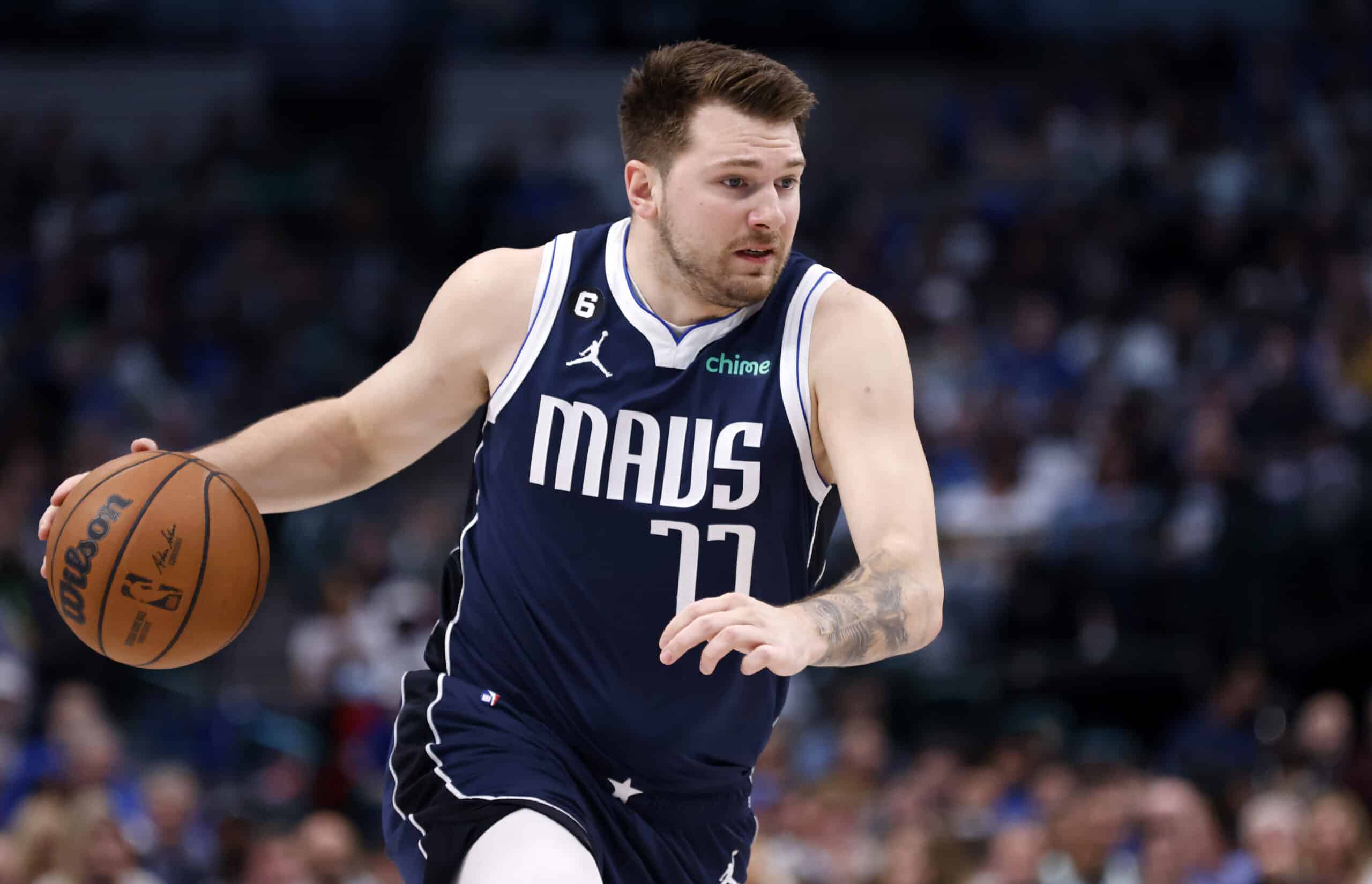 Video Shows Luka Doncic's New On-Court Connection