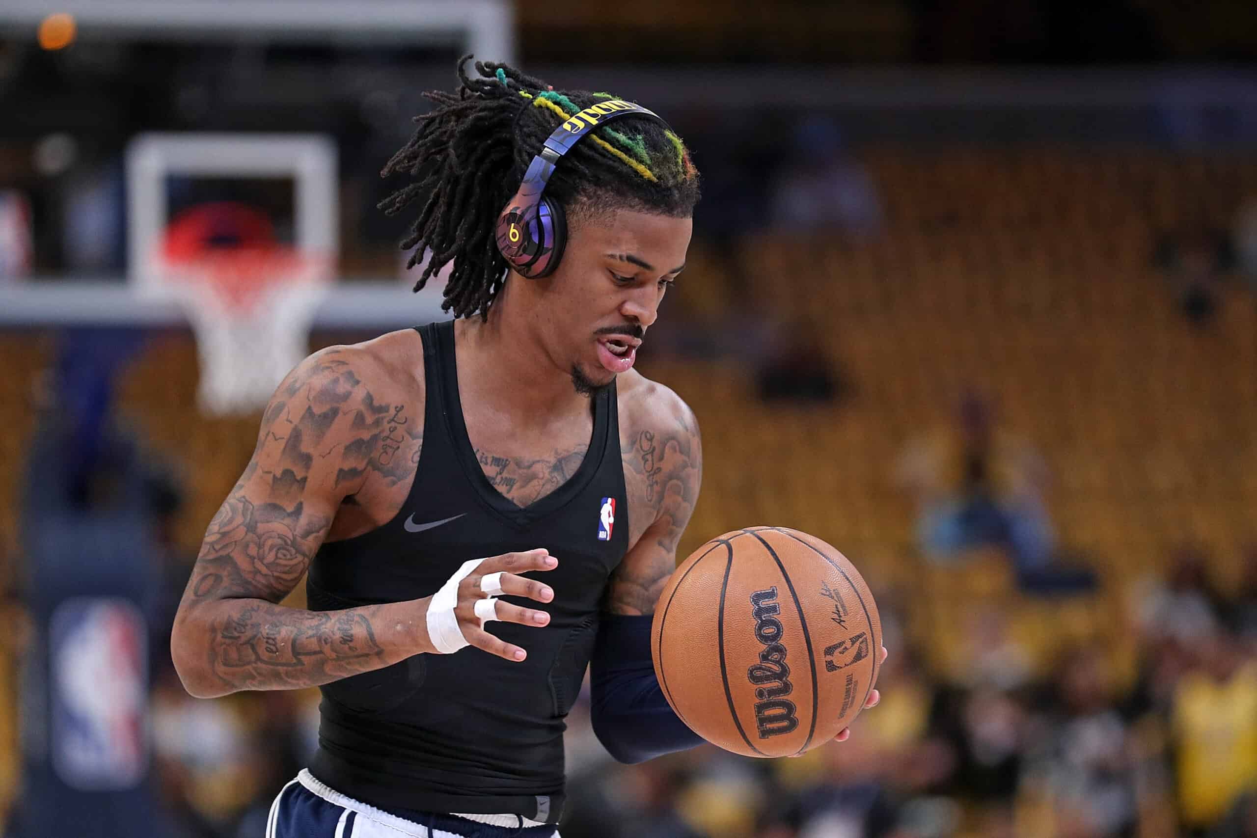 Grizzlies Reporter Shares Picture Of Ja Morant In The Gym