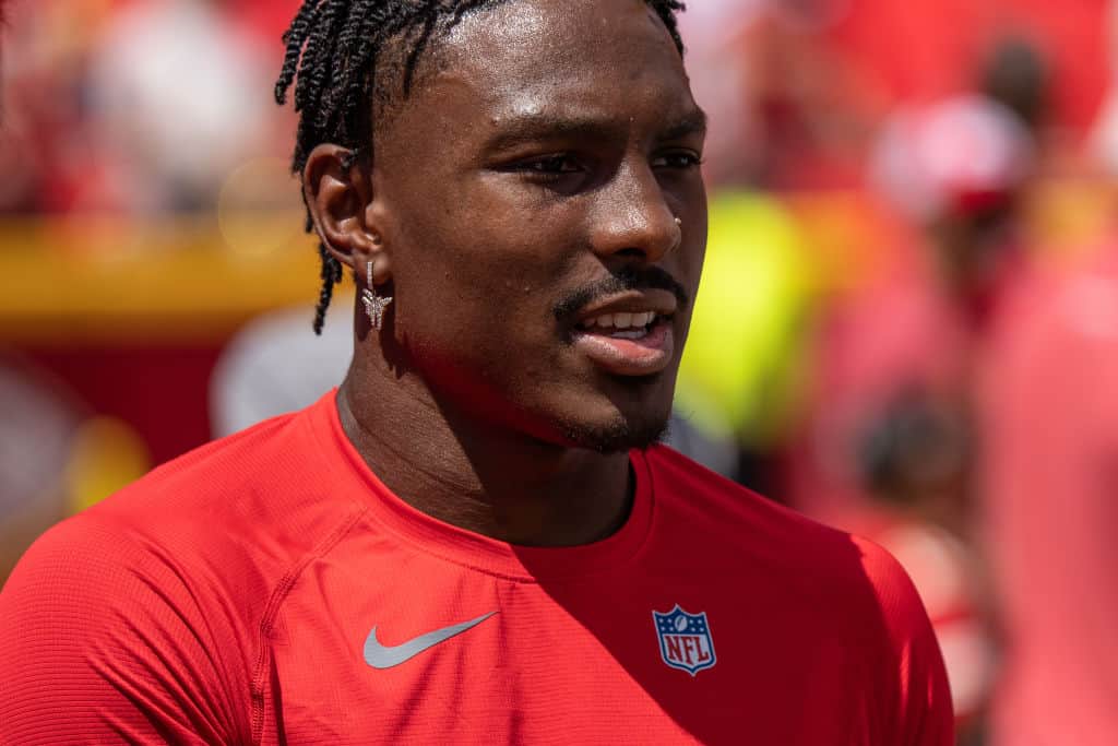 Mecole Hardman Shows Off His Fitting New Jewelry