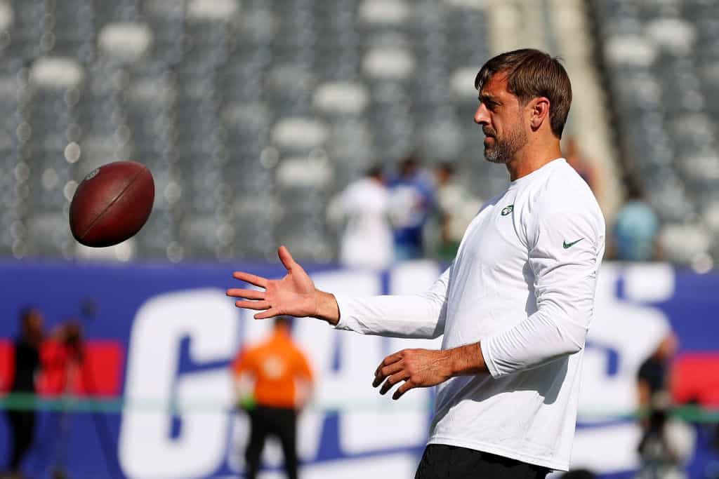 Video Shows A Major Milestone For Aaron Rodgers Monday Night