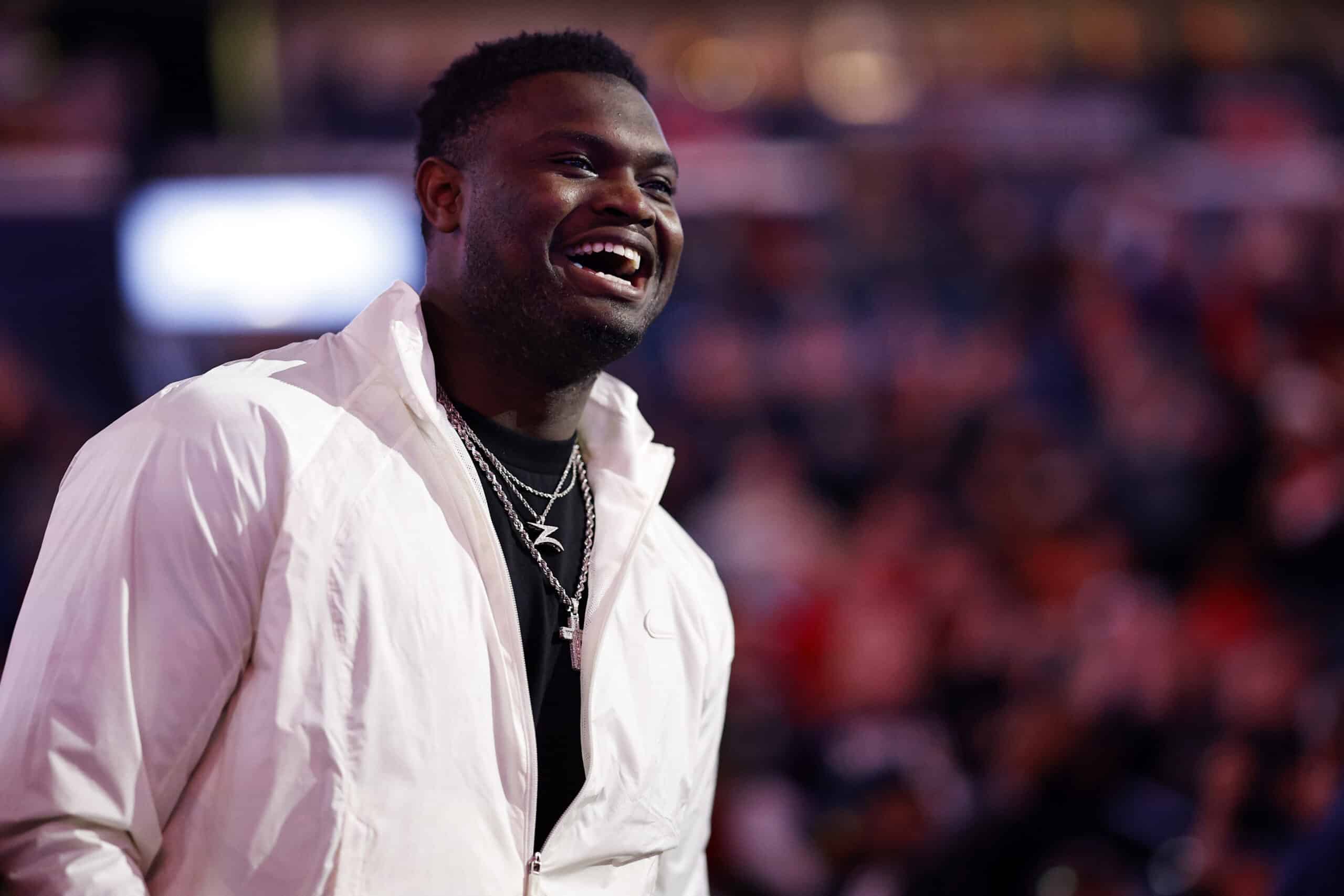 Fans React To Photos Showing Zion Williamson's Big Physique Change
