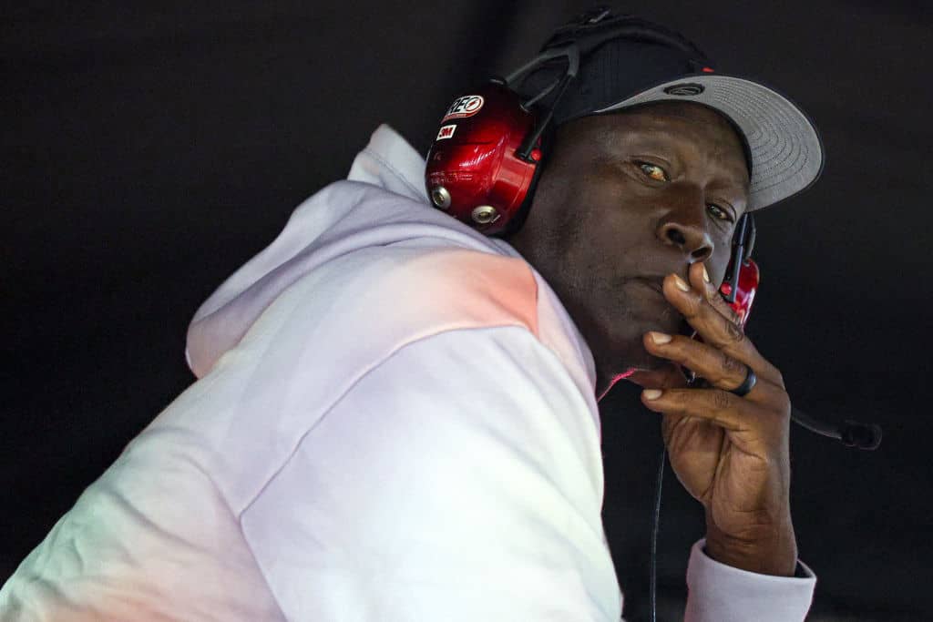Michael Jordan Made A Special Appearance At NASCAR Race