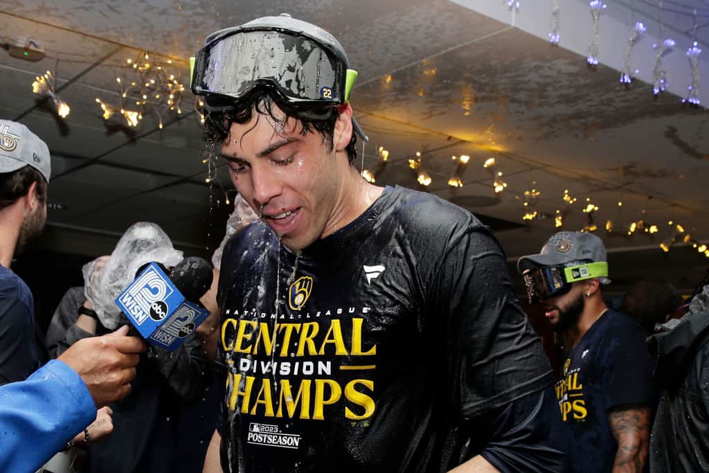 Brewers Took Time To Celebrate Latest Feat