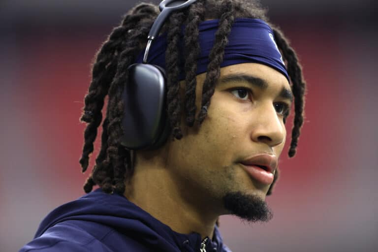 C.J. Stroud Shows Up At Pro Day Event