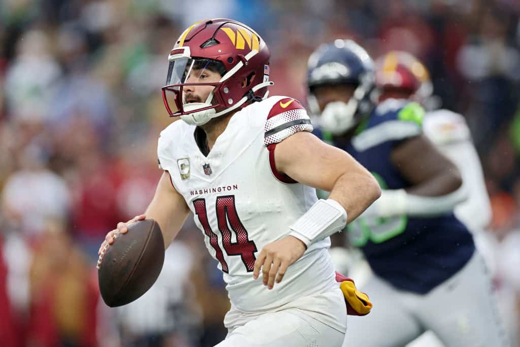 Sam Howell Leads The NFL In Clutch Category This Season