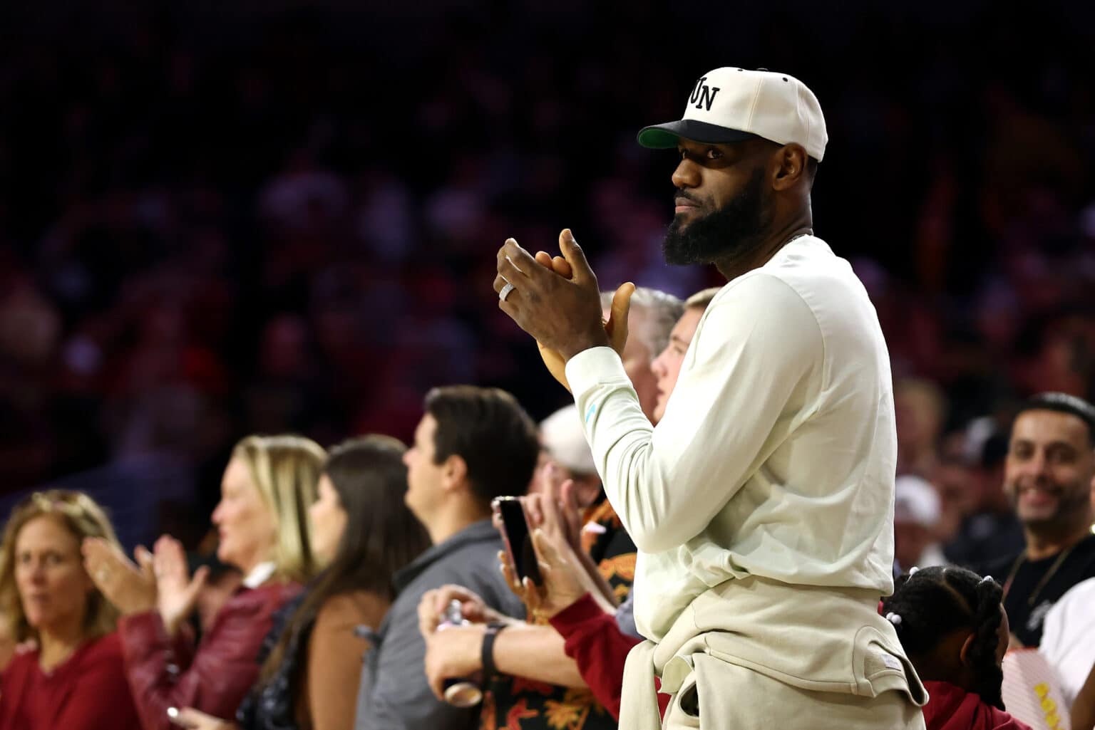 LeBron James Shares Emotional Post About Bronny James' Return