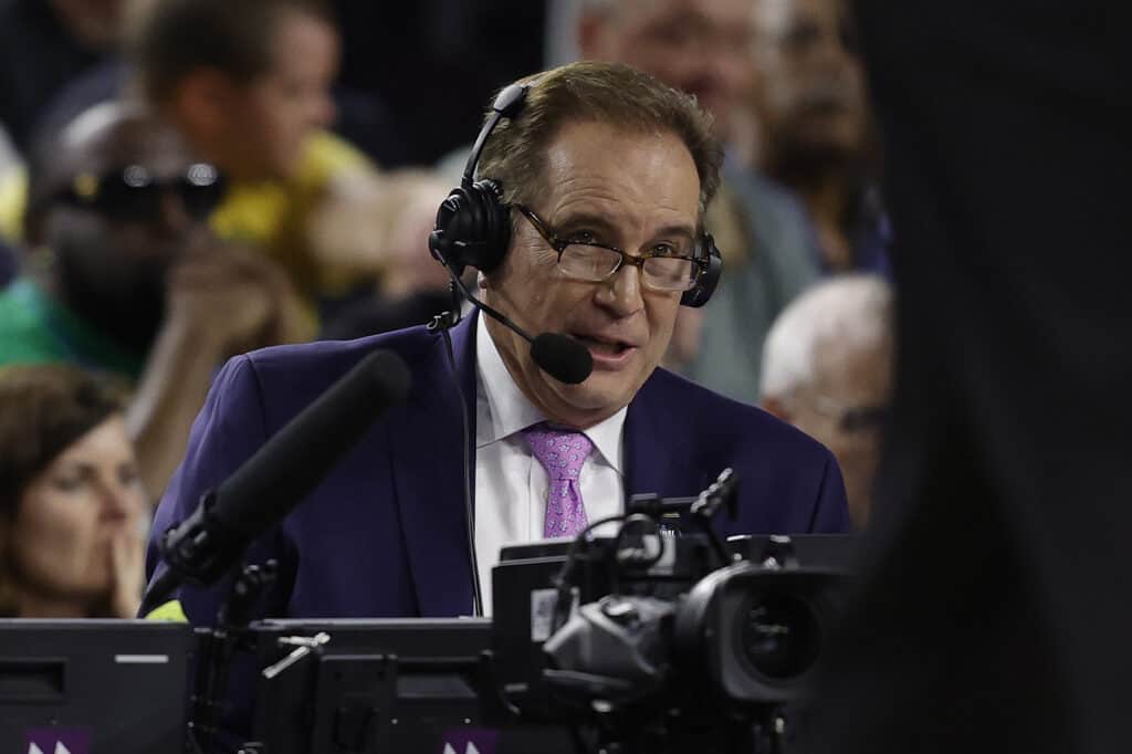 Jim Nantz Reveals Who Inspired His 'Jackpot, Kansas City' Super Bowl Call