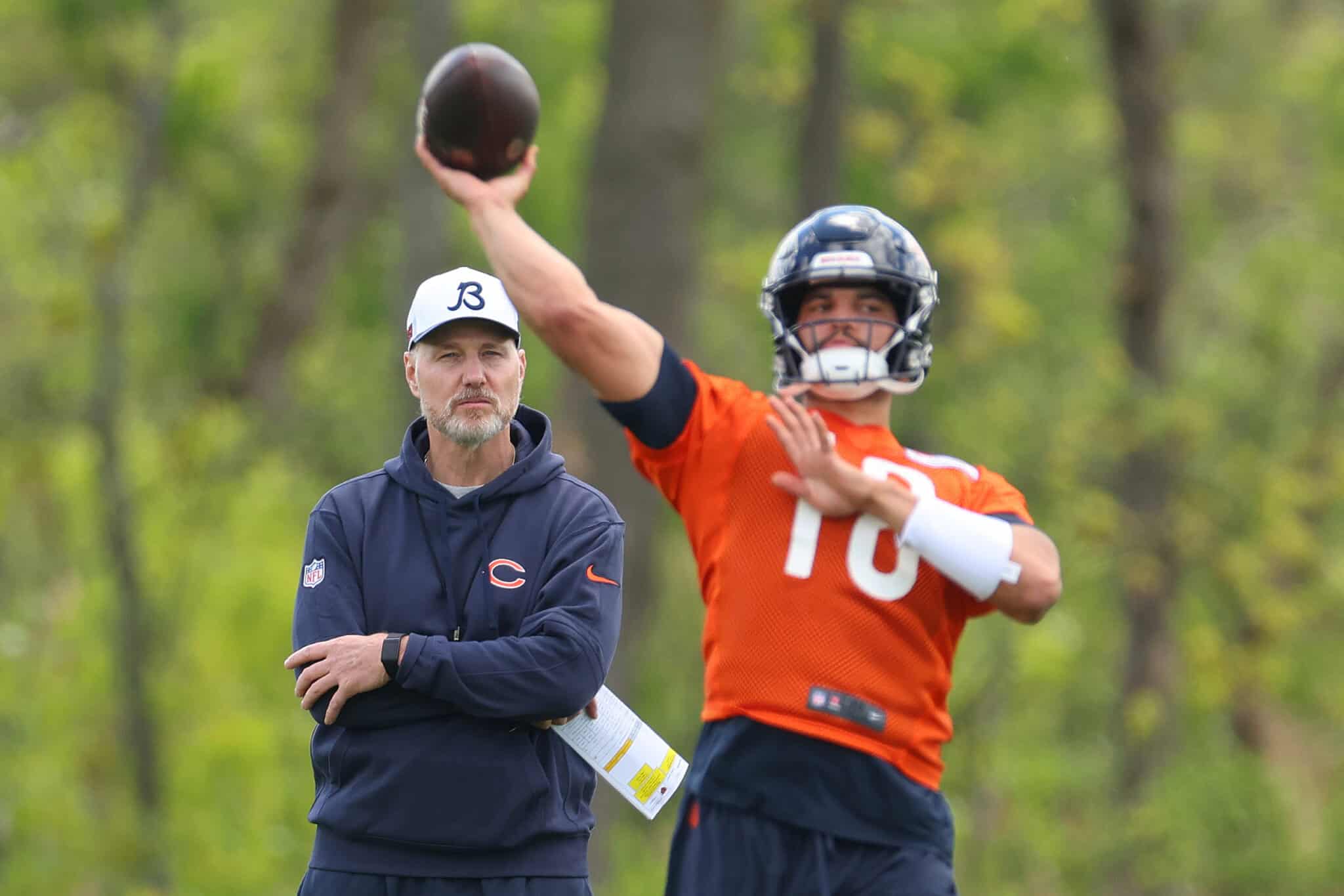 Analyst Notes Interesting Observation From Caleb Williams In Practice