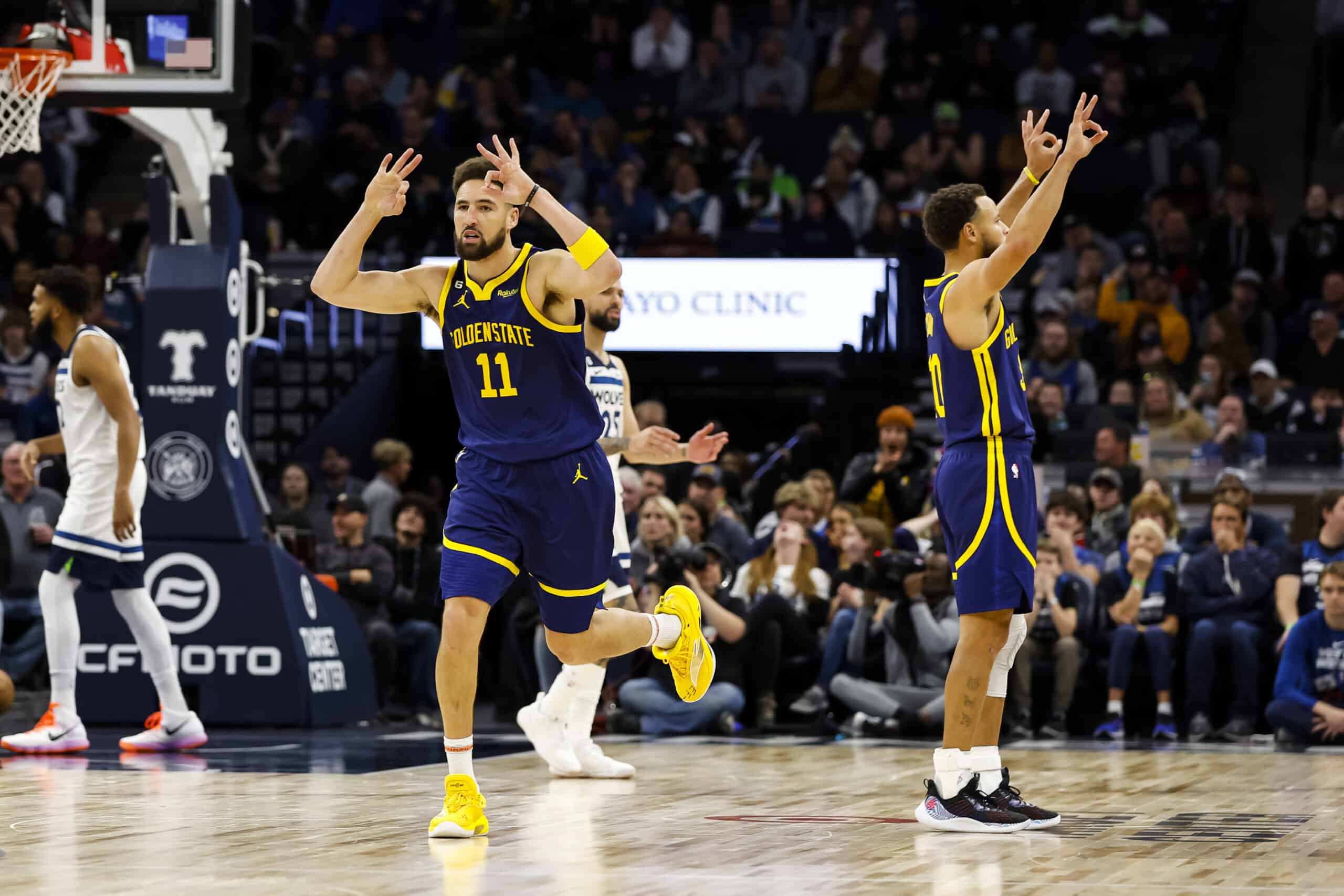 Steph Curry Shares Emotional Social Media Post About Klay Thompson