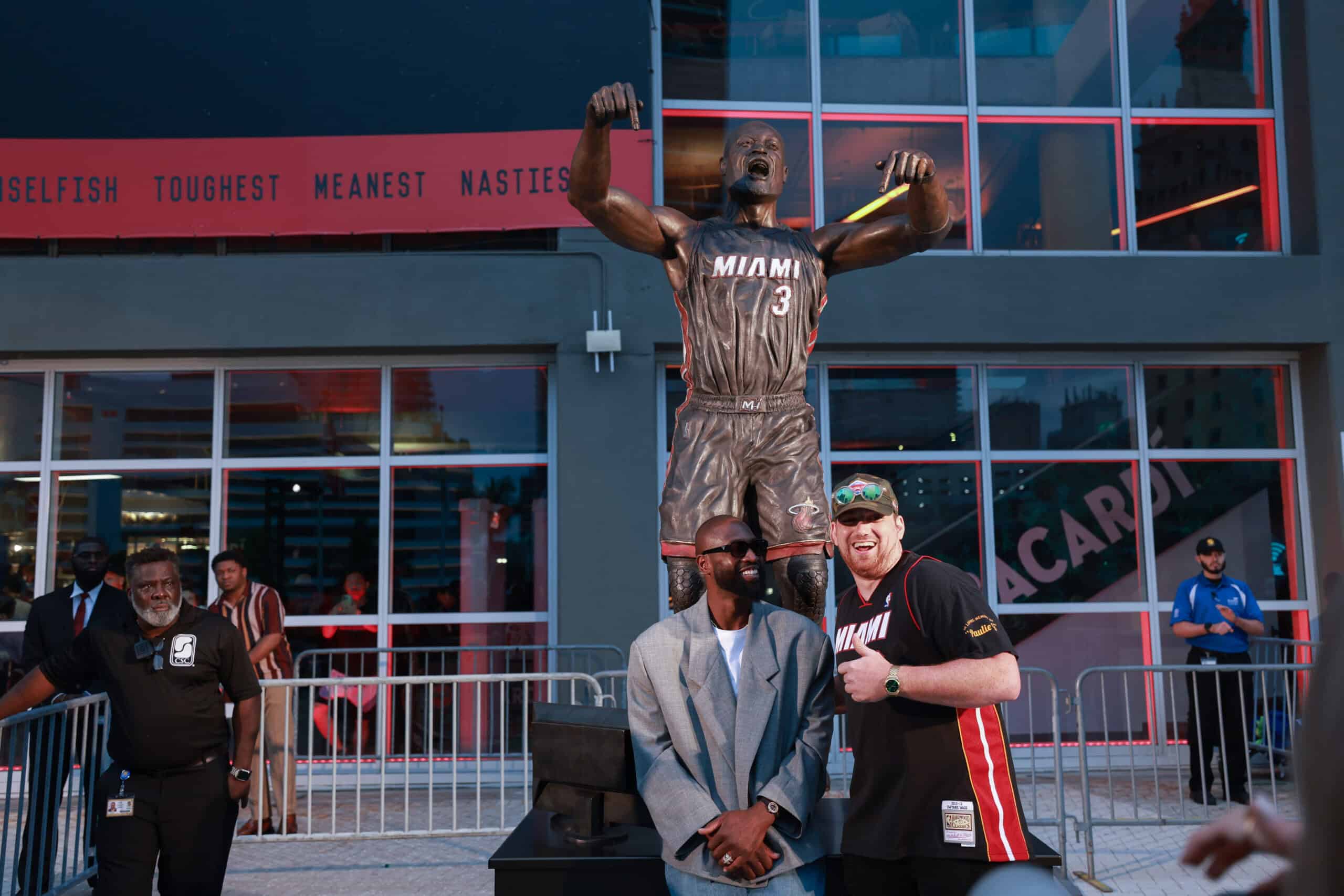 Dwayne Wade's Statue Artist Speaks Out About Criticism