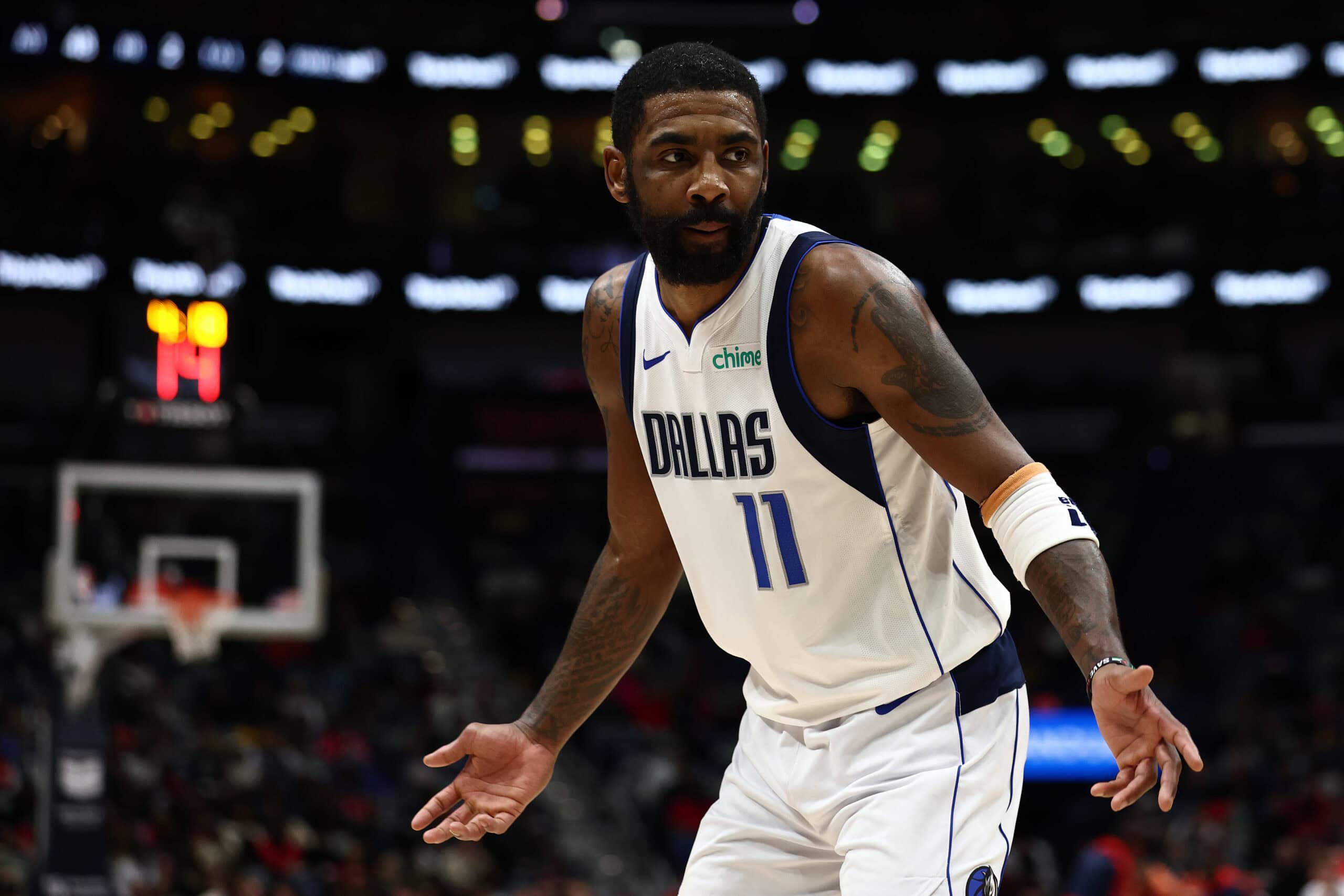 Video Shows Kyrie Irving Back On The Court Amid Injury Recovery