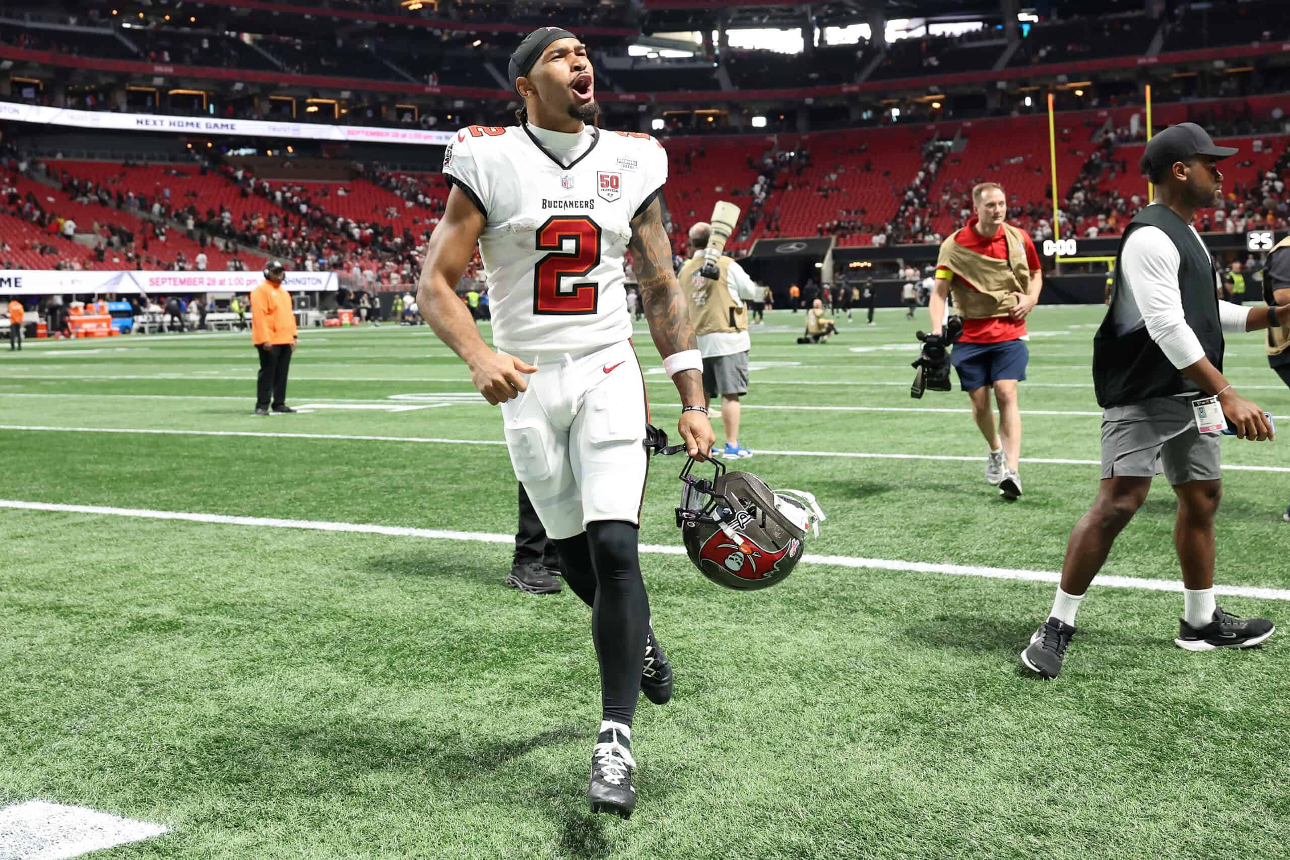 Emeka Egbuka Makes A Statement In NFL Debut