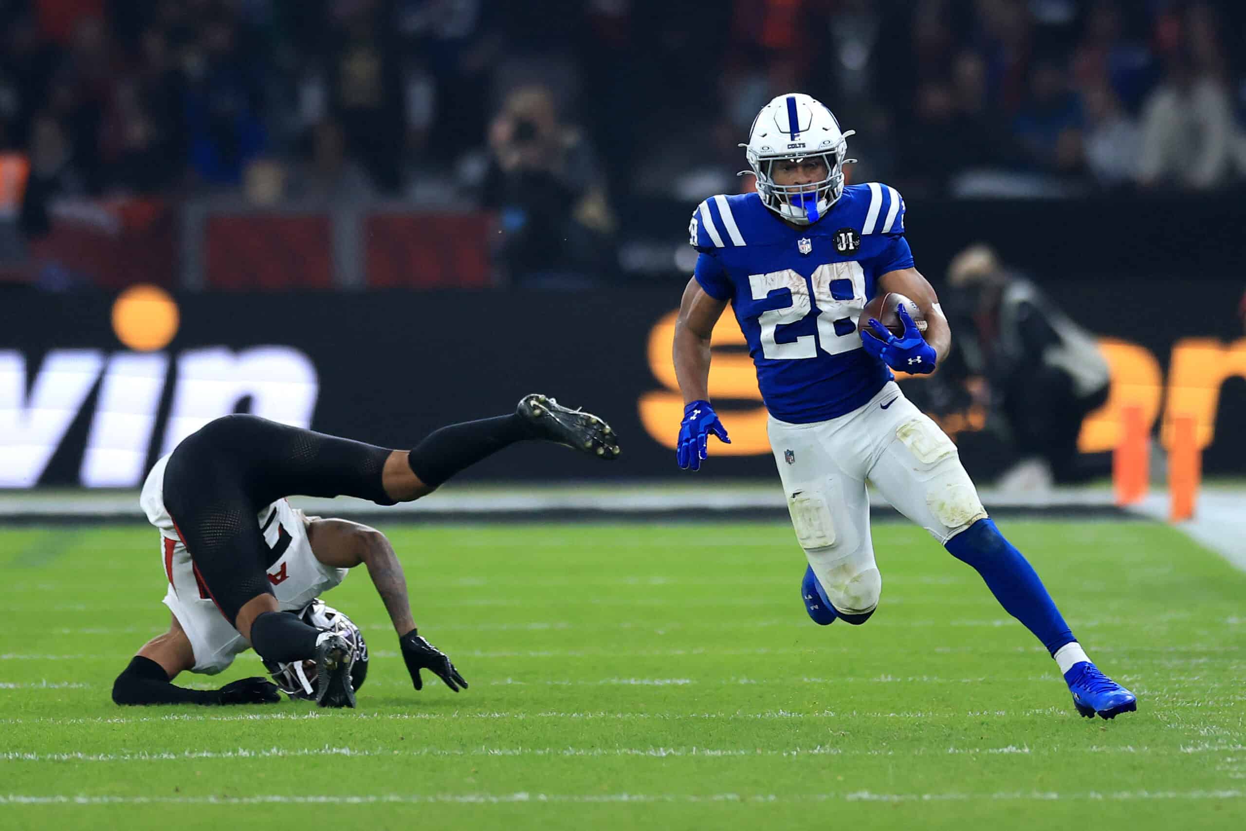 Jonathan Taylor Notched Big Career-High Against Falcons